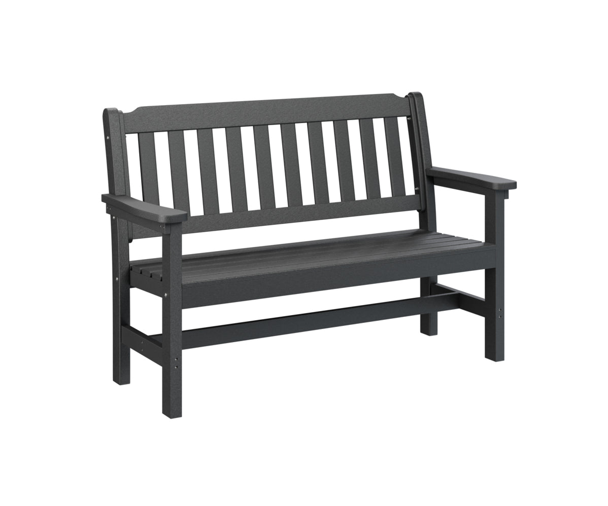 Patio Benches - Outdoor Poly Benches - Amish Yard