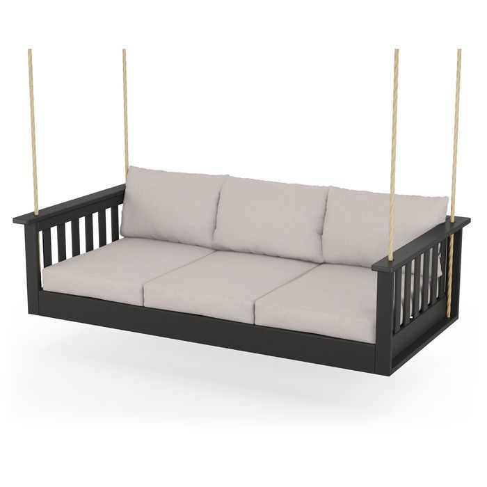 POLYWOOD Vineyard Daybed Swing - Amish Yard