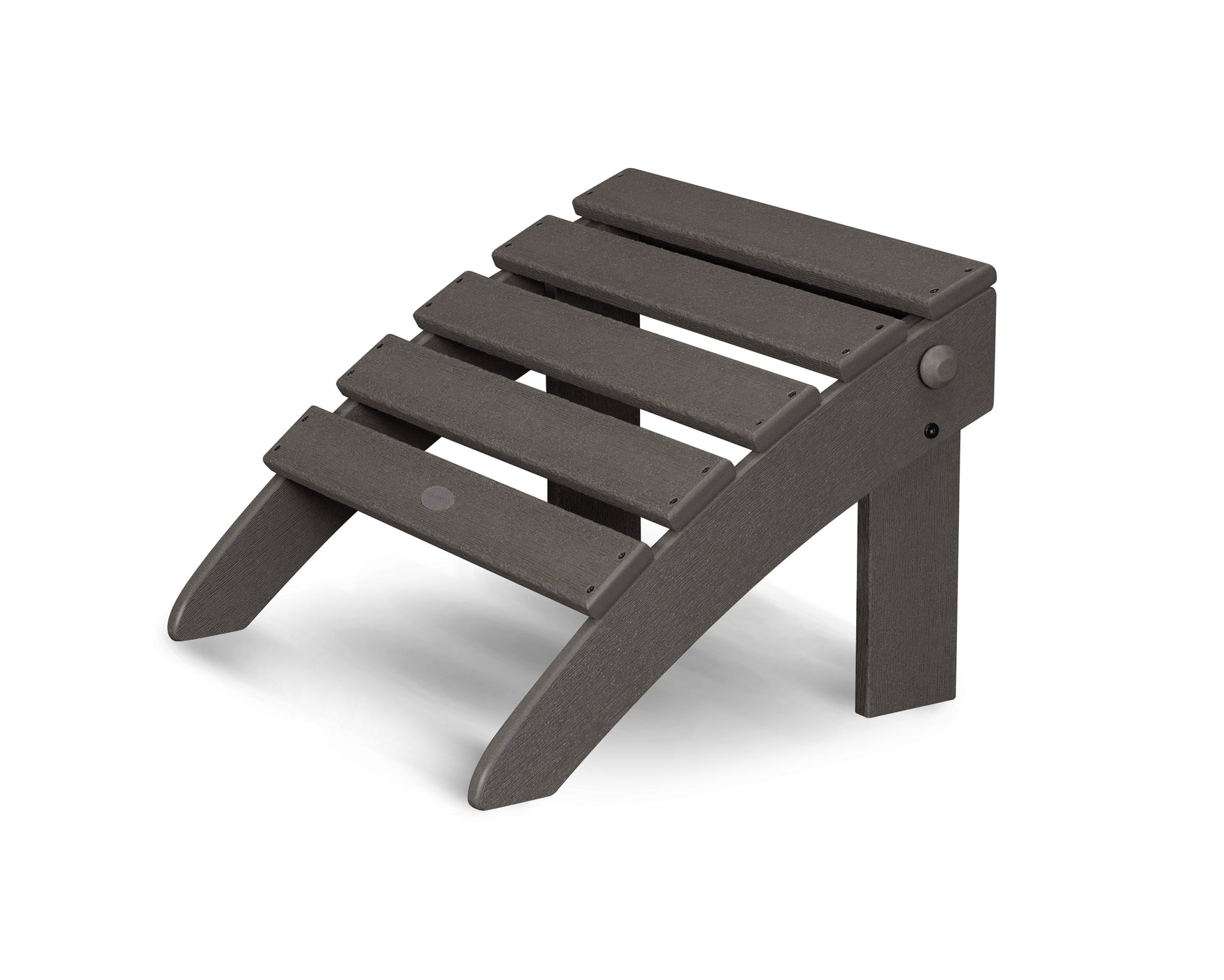 POLYWOOD Classic Adirondack Folding Ottoman - Amish Yard