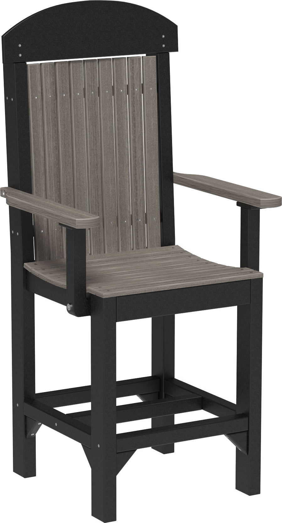 LuxCraft Classic Arm Chair - Counter Height - Amish Yard