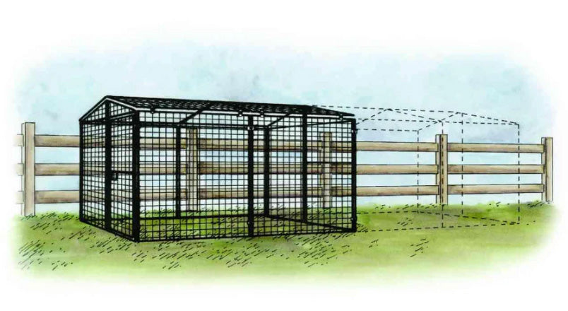 Chicken Runs & Secure Poultry Enclosures - Amish Yard