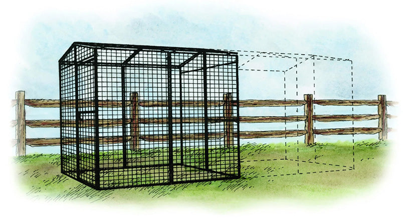 Chicken Runs & Secure Poultry Enclosures - Amish Yard