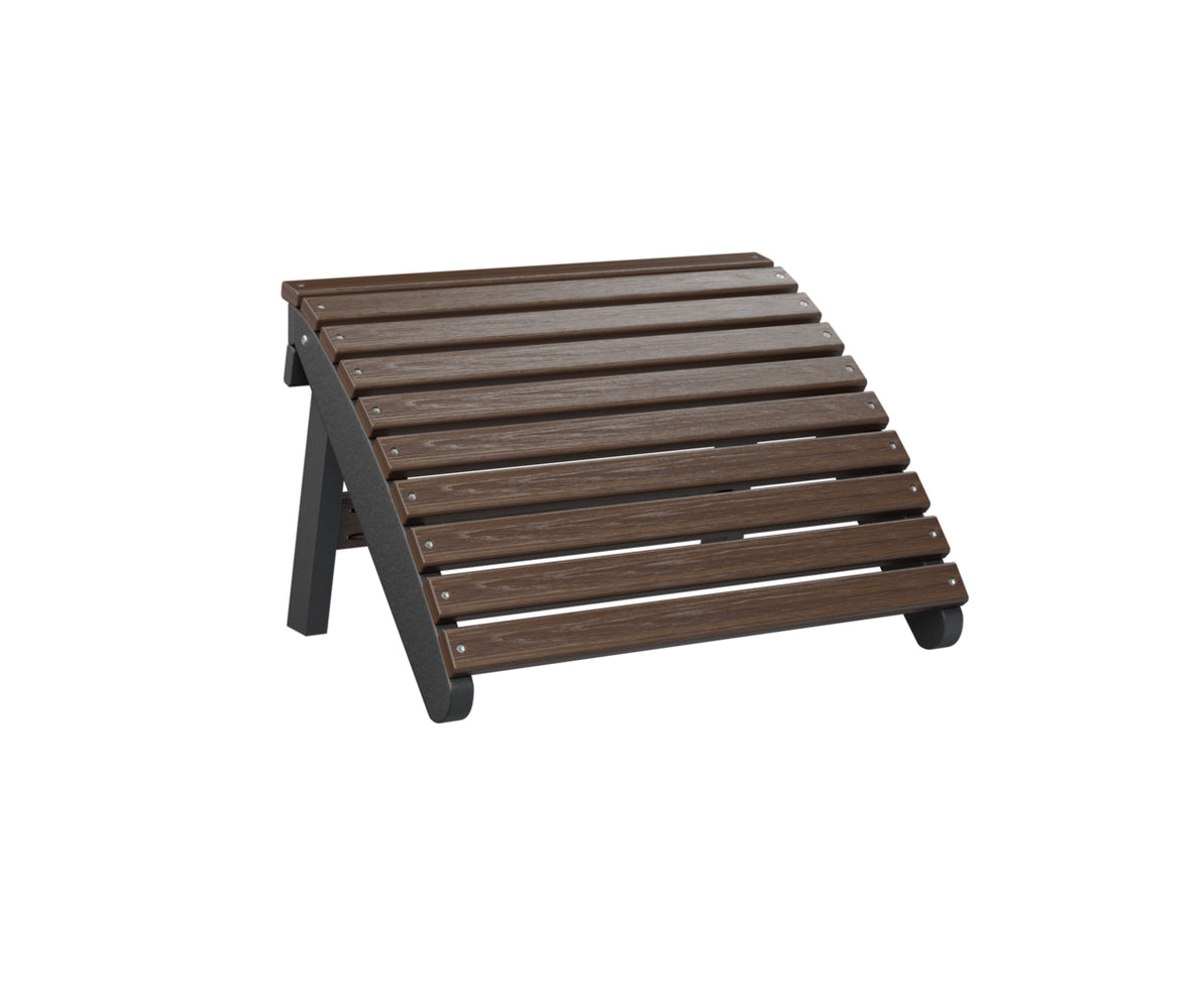 Berlin Gardens Folding Adirondack Footstool - Amish Yard