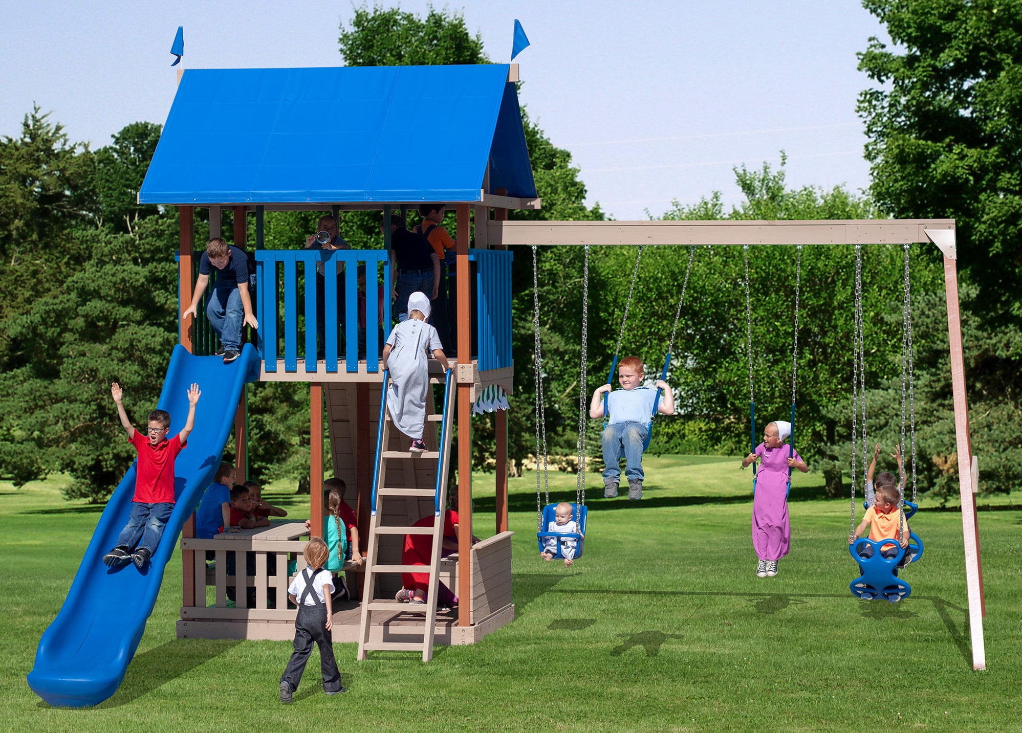 Play-Mor Play Sets - Amish Yard